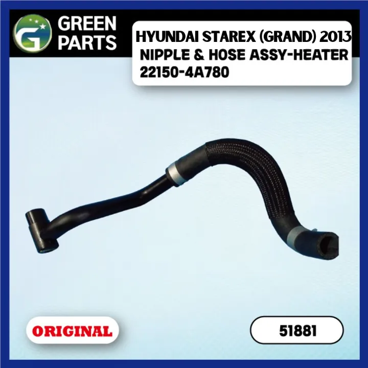 NIPPLE & HOSE ASSY-HEATER -EGR COOLER HOSE FOR HYUNDAI STAREX (GRAND ...