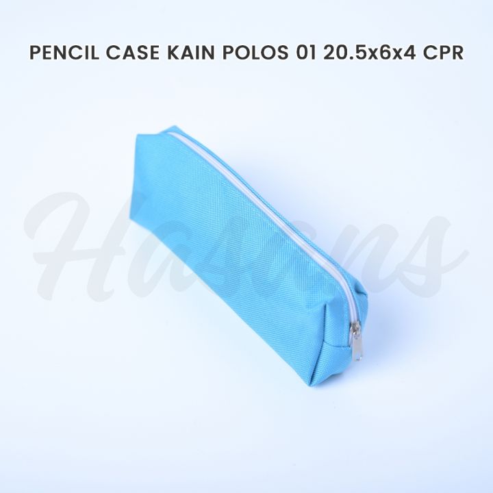 Tempat Pensil Kain Polos / Kotak Pensil Aesthetic Minimalis / Tempat ...