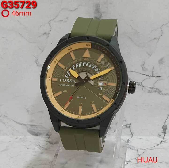 Jam Tangan Fos Bulat Lingkar 5729 HA-573HA / Jam Tangan Fashion Pria ...