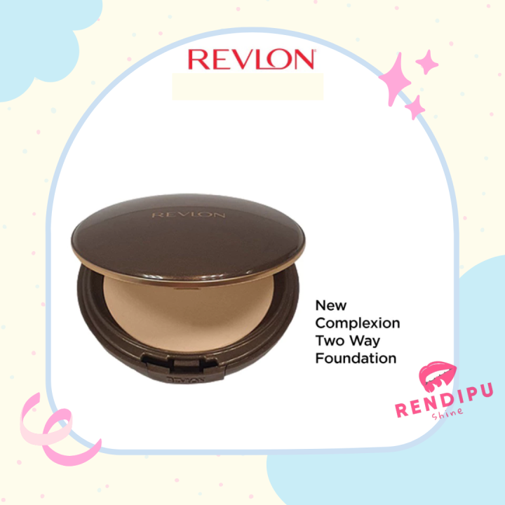 Revlon New Complexion Two Way Foundation (two way cake tahan lama ...