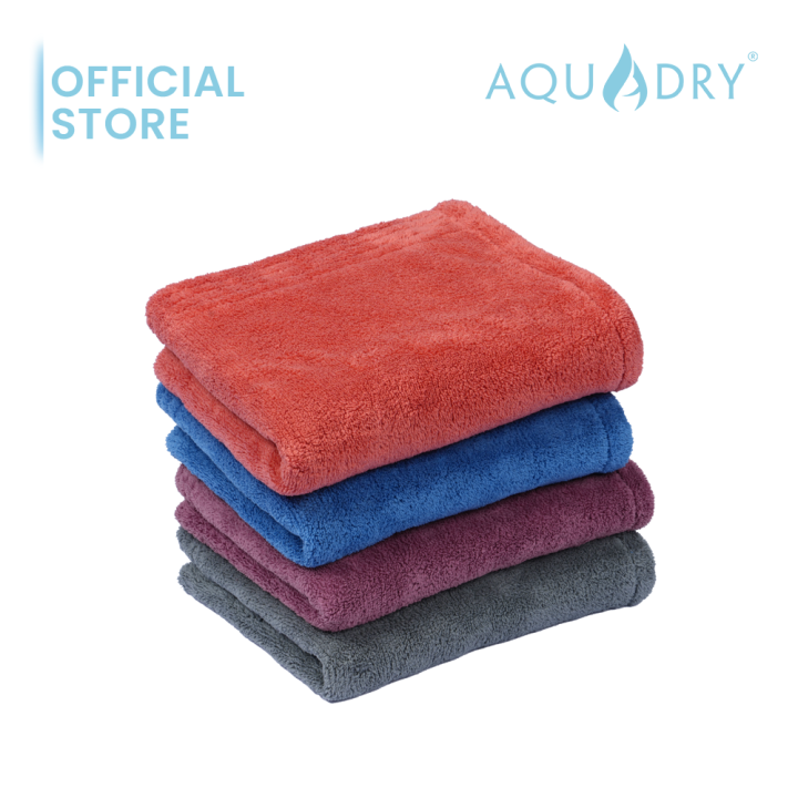 AQUADRY Hand Towel 16" x28" Revolutionary Microfiber Fabric WJ521 ...