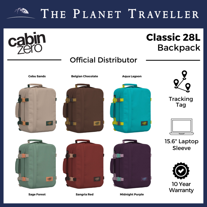 Cabinzero Classic Backpack 28L | Lazada Singapore