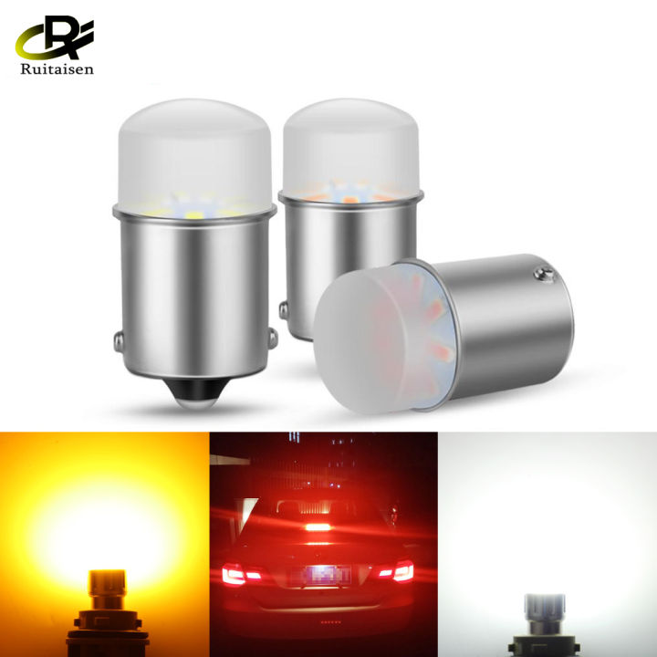 2 Chiếc Bóng Đèn LED P21W 5W Đèn Tín Hiệu Xe Hơi Led 1156 1157 BAY15D ...