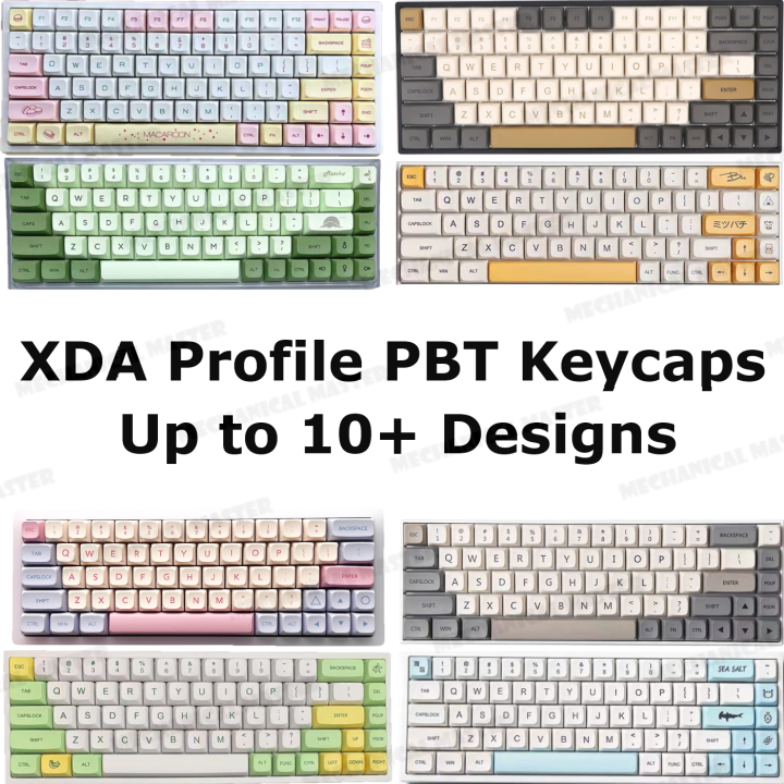 [Local Stock] XDA Keycaps PBT Keycaps for Mechanical Keyboard Dye ...
