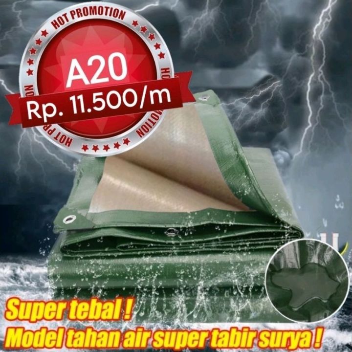 Terpal A20 KOREA anti UV ukuran 5x8, tebal dan kuat | Lazada Indonesia