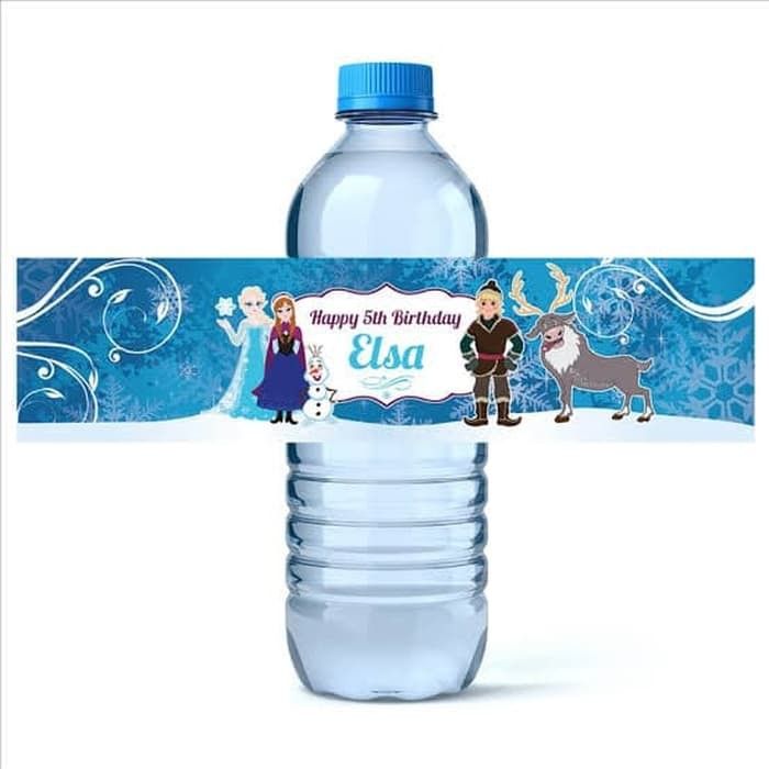 Label botol air mineral - custom | Lazada Indonesia
