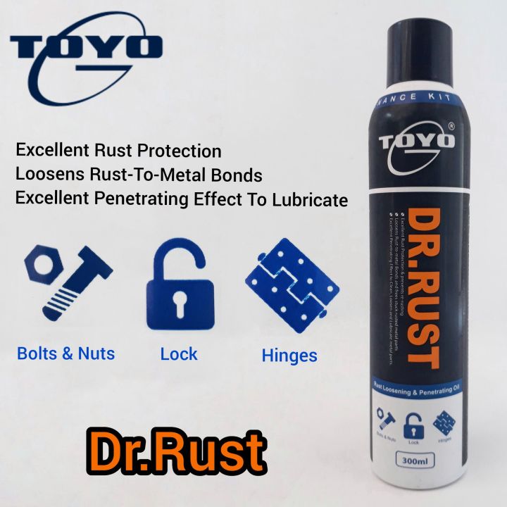 Toyo Dr.Rust Rust Loosening &Penetrating Oil For Automotive Sector And ...