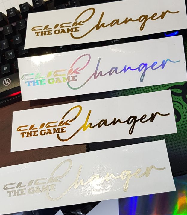 Honda Click 125 150 Game Changer Sticker Decal waterproof | Lazada PH