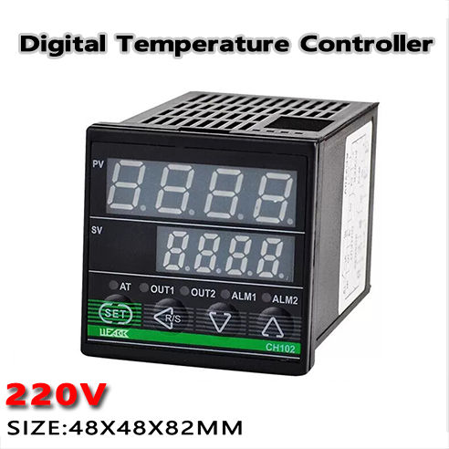 CH102 Multifunction Digital Temperature Controller 220V Thermostat ...