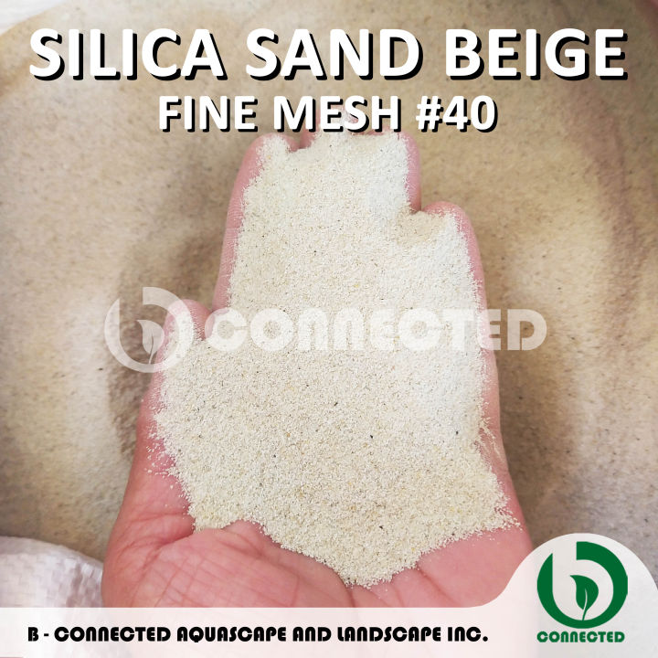 SILICA SAND BEIGE FINE BY B-CONNECTED - SANDBLASTING / AQUARIUM ...