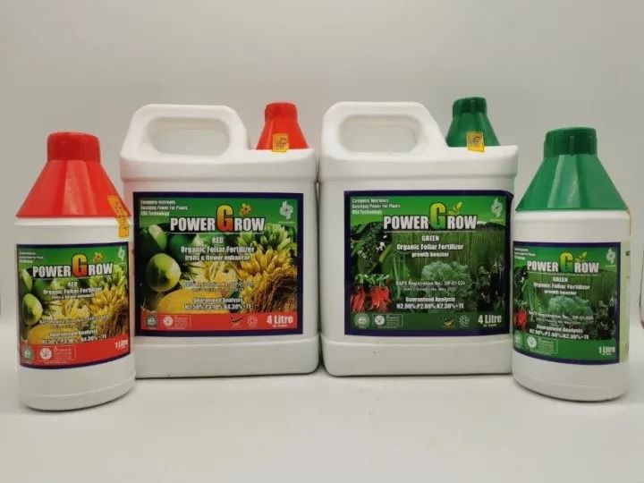 Power Grow Organic Foliar Plant Food Booster / Enhancer by Dynapharm ...