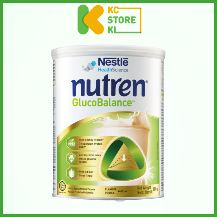 Nestlé Nutren Glucobalance 800G – Balanced Nutrition Powder FLOUR Drink ...