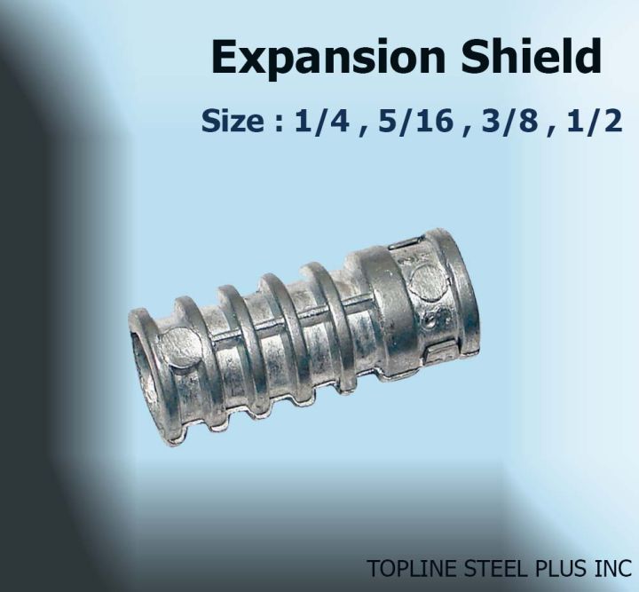 10 pcs. 1/4" - 1/2" Short & Long Expansion Shield | Lazada PH