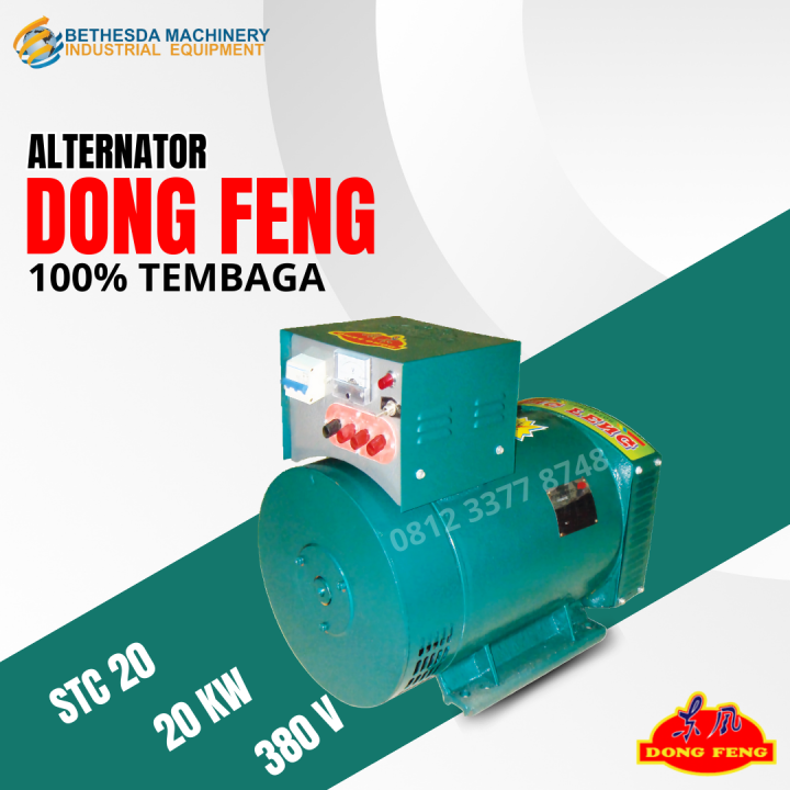 Mesin Dinamo Genset 15 Kw STC 15 3 Phase PRIMA Generator | Lazada Indonesia