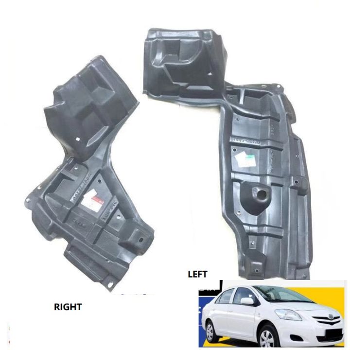 Toyota Vios 2008-2013 Engine Splash Guard / Engine Under Cover | Lazada PH