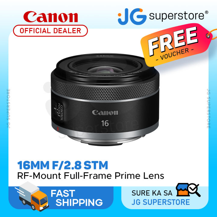Canon RF 16mm f/2.8 STM Prime Lens with Full Frame Sensor Format and ...