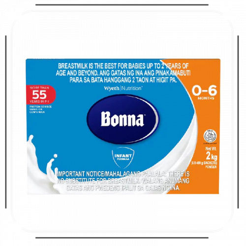 BONNA Stage 1 Infant Formula for 0 to 6 months 2kg | Lazada PH