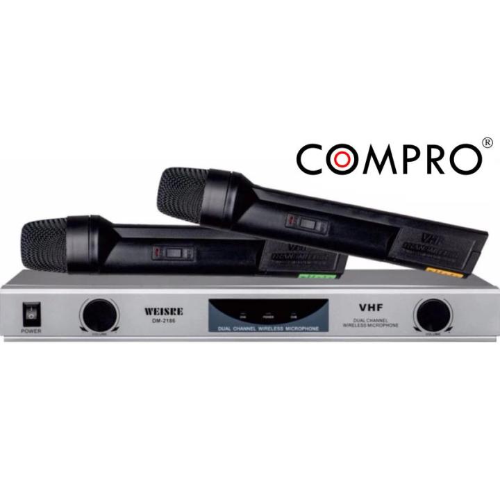 compro mc-01 mic wireless ไมค์ไร้สาย | Lazada.co.th