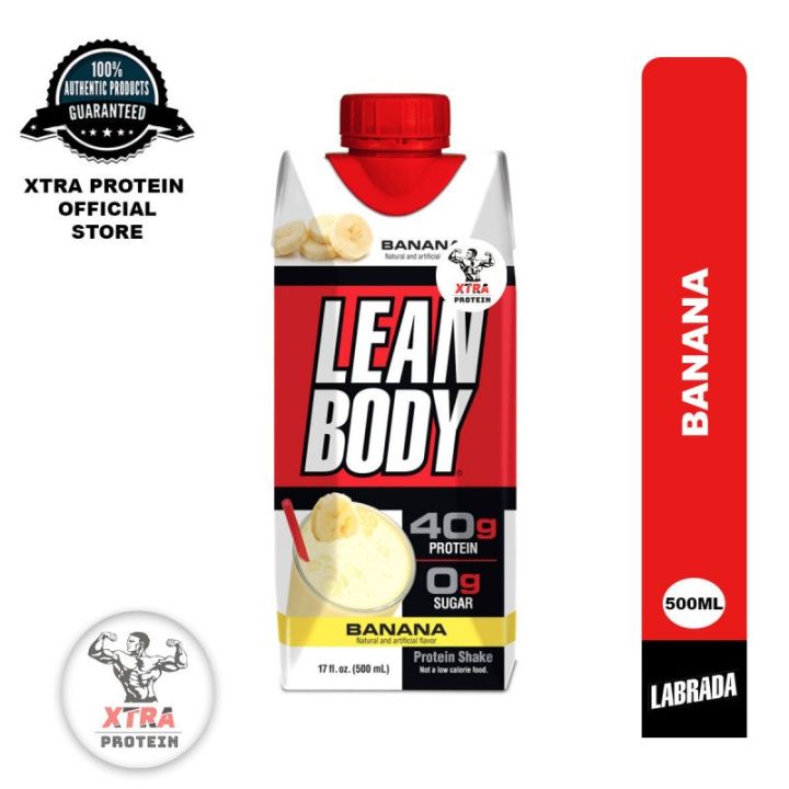 Labrada Lean Body RTD Banana (500ml) 12 Pack | Lazada Singapore
