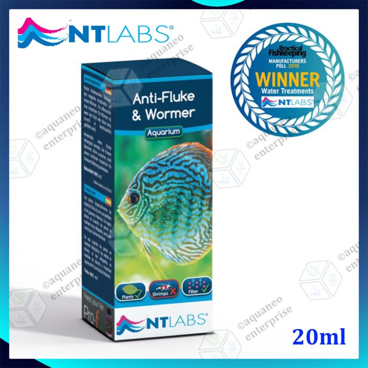 NT Lab Anti Fluke and Wormer Aquarium Fish Medication Remedy 100ml | Lazada