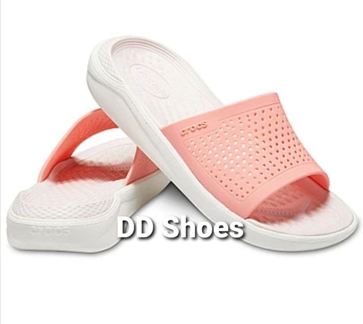 Crocs LiteRide Slide รองเท้าแตะสวม รองเท้าผู้หญิง&ผู้ชายใส่สวยใส่สบาย ...