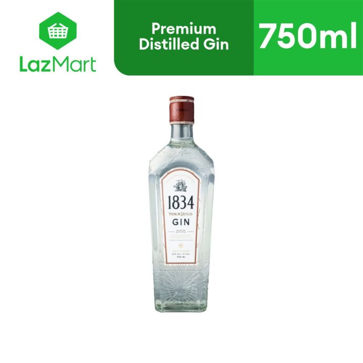 1834 Premium Distilled Gin 750ml | Lazada PH