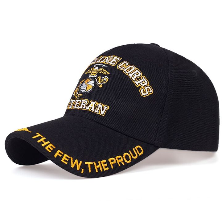 New Fashion US Marine Corps Veteran The Couple The Pride Hats Letter ...