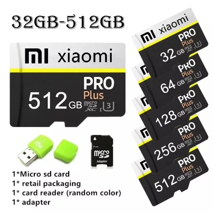 Xiaomi Micro SD Card 128GB 256GB 512GB Memory Card | Lazada PH