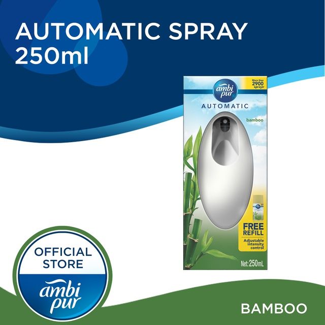 ☟Ambi Pur Air Freshener Instantmatic Automatic Spray Kit Free Refill ...