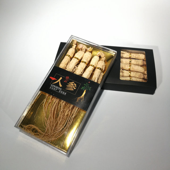 Northeast specialty Changbai Mountain ginseng white ginseng side strip ...