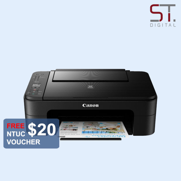 [Local Warranty] Canon PIXMA E3370 Wireless All-In-One Inkjet Printer E ...