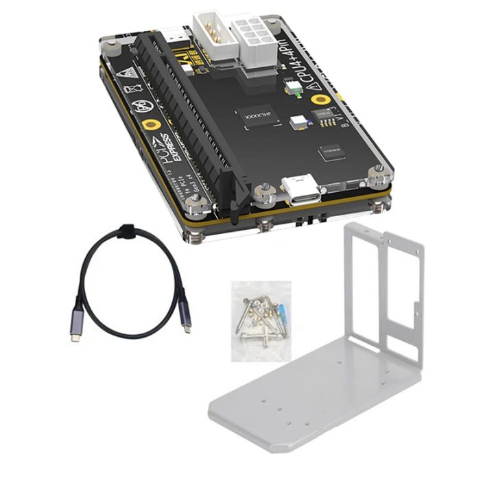 (MFPG) Graphics Card Dock External GPU Dock+FLEX Alloy Bracket for ...