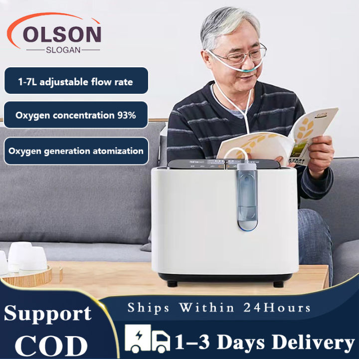 Oxygen concentrator Compact touch screen oxygen generator Vehicle oxygen generator Household ...