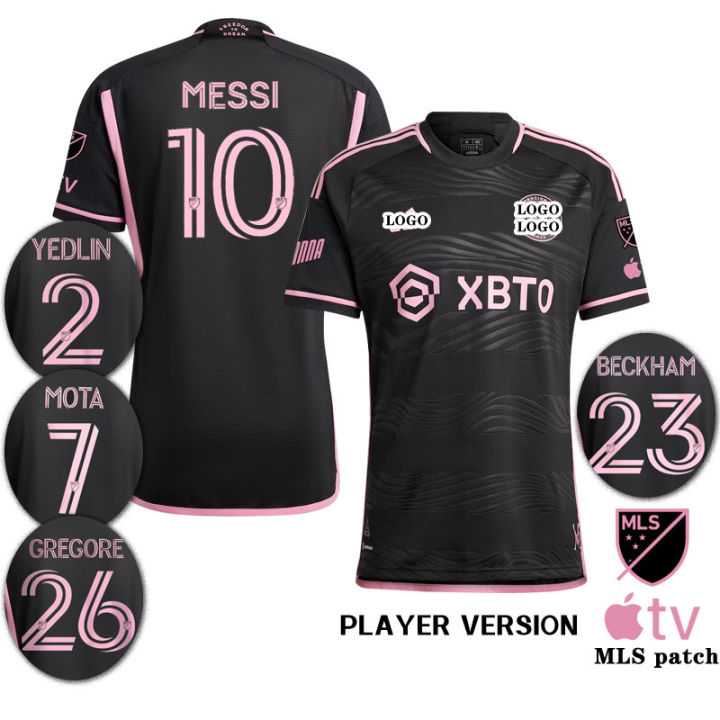Player Version Messi Inter Miami Away Jersey 22/23 Football Kit Custom ...