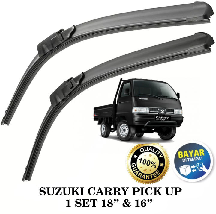 Wiper Frameless Suzuki Carry Pick Up / Carry Futura Full Karet Anti ...