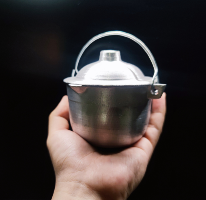 Cast Aluminum Bulilit Caldero - Very Small Only and with ROUGH edges ...