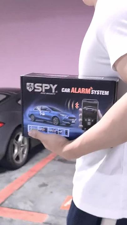 Spy one way car security alarm remote control universal BT Smart car alarm system | Lazada PH