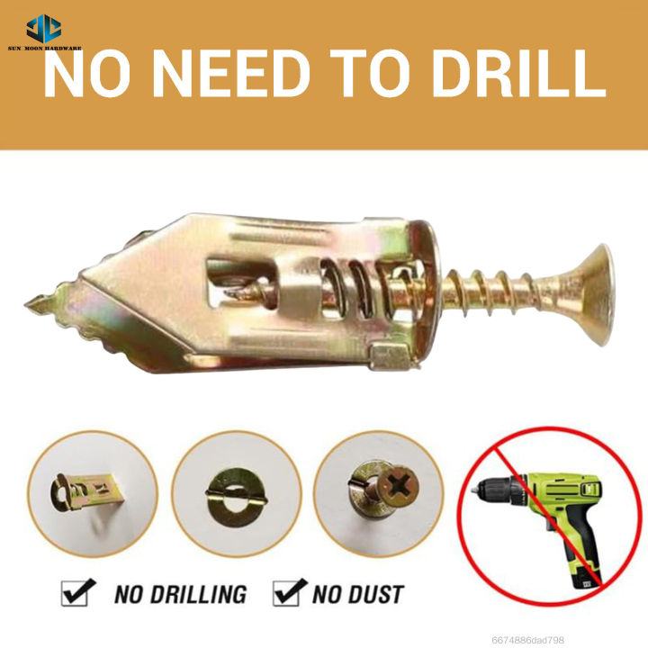 Self-Drilling Anchors Screws Fiber Cement Board Drive-in Expansion ...