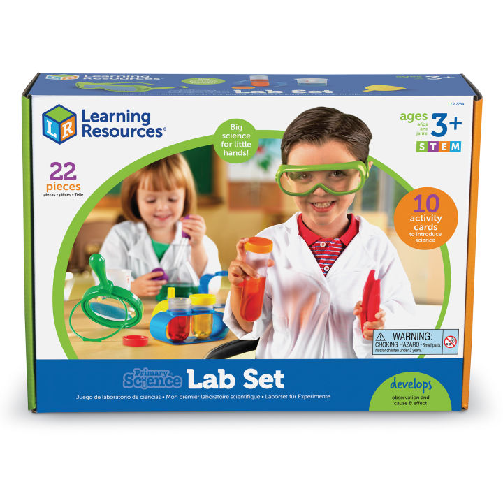 Learning Resources, Primary Science Lab Set ชุด ห้องทดลองวิทย์เบื้องต้น ...
