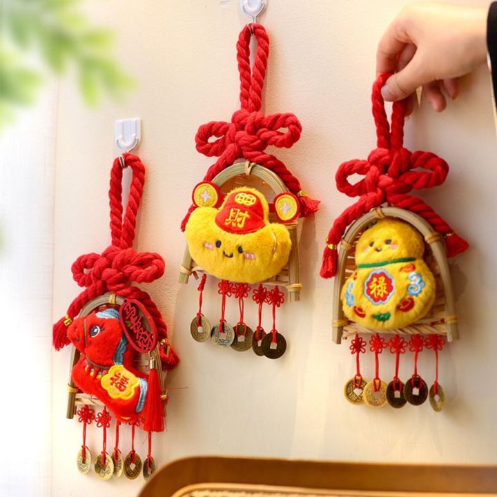 DJDK Nút thắt Trung Quốc dây chuyền chổi và chổi quét bụi Tinh tế Đồng ...