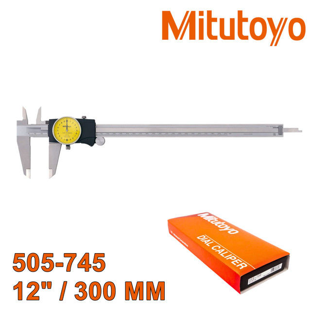 Vernier Dial Caliper 300 mm MITUTOYO 505-745 0.02 Sigmat 12" Jangka Sorong 0-300mm | Lazada ...