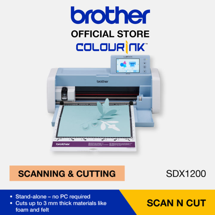 Brother SDX1200 ScanNCut | Stand-alone – no PC required | Cuts up to 3 ...