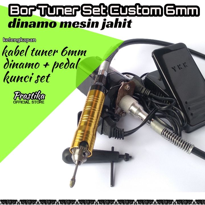 Bor Tuner Mini Custom Motor Mesin Jahit / Mini Die / Bor Tangan / Mini ...