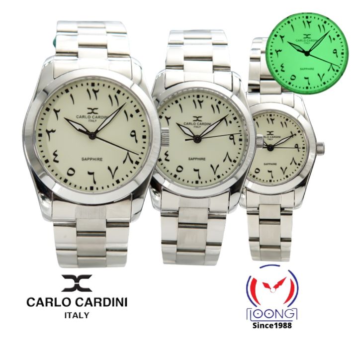 Carlo Cardini 301 Analog Stainless Steel Bracelet Japan Quartz Jam ...