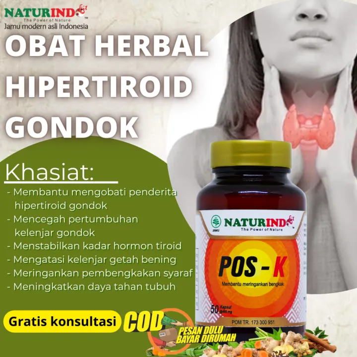 Obat Hipertiroid Gondok Kelenjar Tiroid di Leher Obat Kelenjar Getah ...