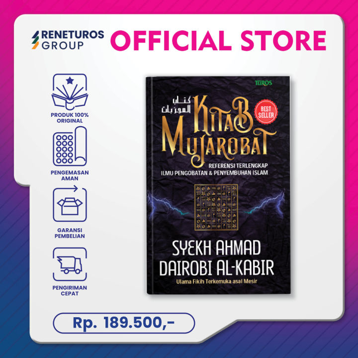 Rene Turos - Turos Pustaka - Kitab Mujarobat (Hard Cover) - Syekh Ahmad ...