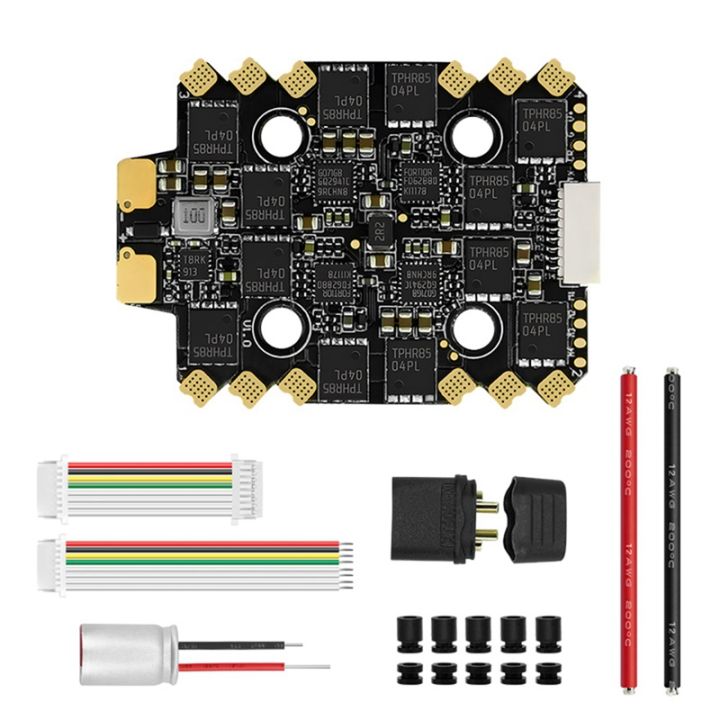 E70 G1 4-In-1 ESC 2-8S 70A BLHeli 32-Bit 128K UAV ESC for FPV Racing ...
