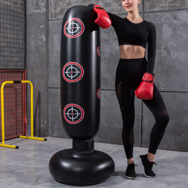 Vertical Boxing Pillar Vertical Inflatable Inflatable Boxing Bag 1.6m ...