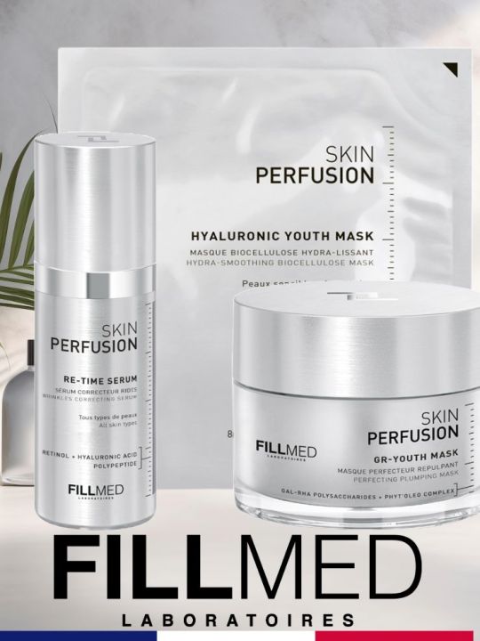 FILLMED Anti-Wrinkle Hydration Set (Re-Time Serum, GR Youth Mask ...