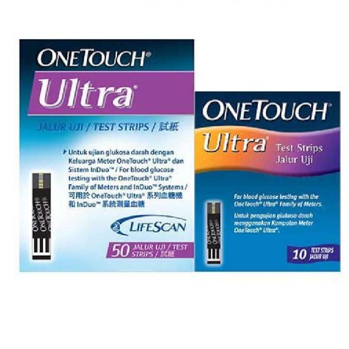OneTouch Ultra Test Strips 50's (EXP 062025) one touch ultra | Lazada